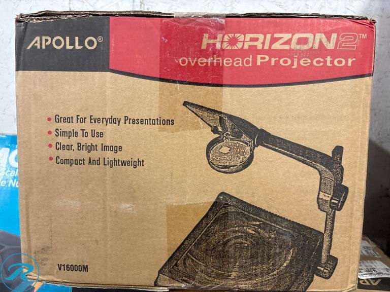 (2) Apollo Horizon 2 Overhead Projectors, Model V16000M - Roller Auctions