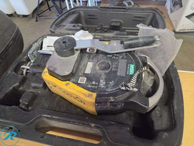 MSA Safety Line Fall Protection System with Carrying Case - Roller Auctions
