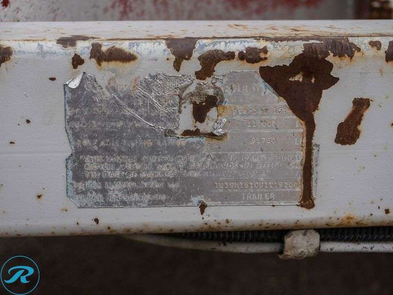 1998 PT Sherman Reilly S/A Towable Puller/ Tensioning Trailer - Roller ...