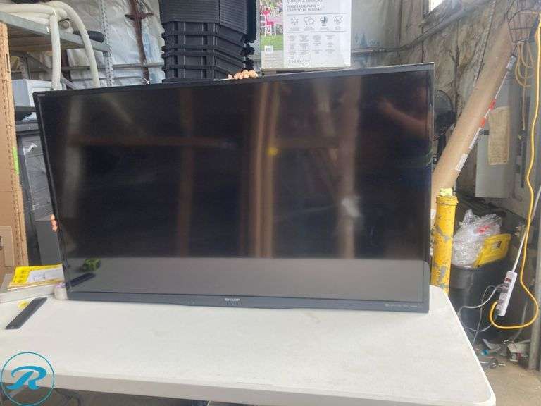 (1) Sharp Aquos TV 60" with Remote Control in perfect condition (see ...