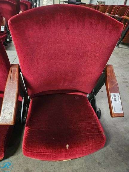 (2) Gates Concert Hall Wall Mount Seats From University of Denver ...