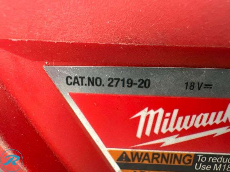 (2) Milwaukee 2719-20 M18 Fuel Hackzall Reciprocating Saws, 18V ...