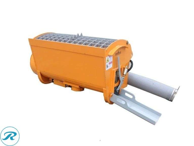 New Land Honor DCM-11-250G Concrete Mixer Attachment To Fit Skid Steer ...