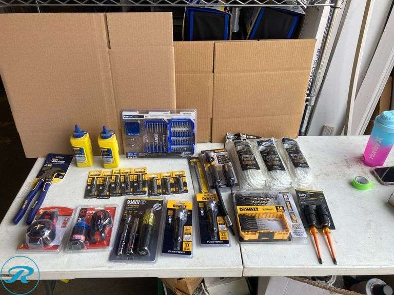 (24) New- Assorted Tool Supply Kits (Total of 24 approx items) - Roller ...