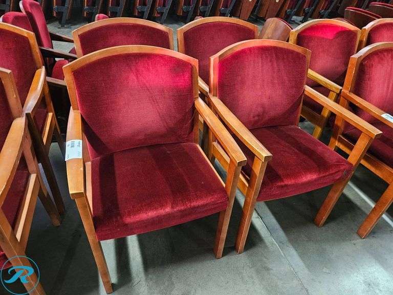 (4) Gates Concert Seat Side Chairs From University of Denver - Roller ...