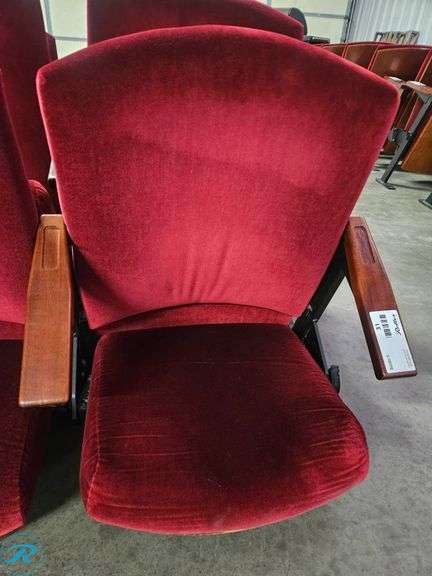 (4) Gates Concert Hall Wall Mount Seats From University of Denver ...