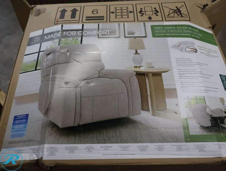 True Innovations Hayden Manual Rocker Recliner - New - Small ...