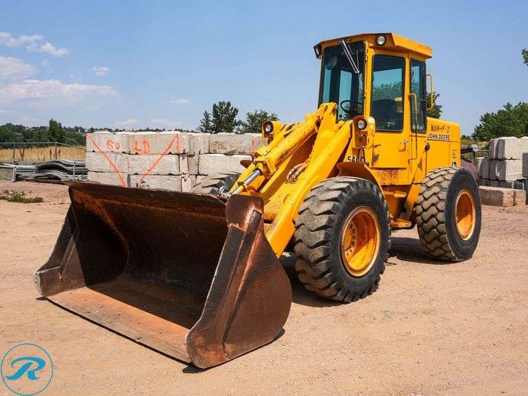 1985 John Deere 544C Wheel Loader - Roller Auctions