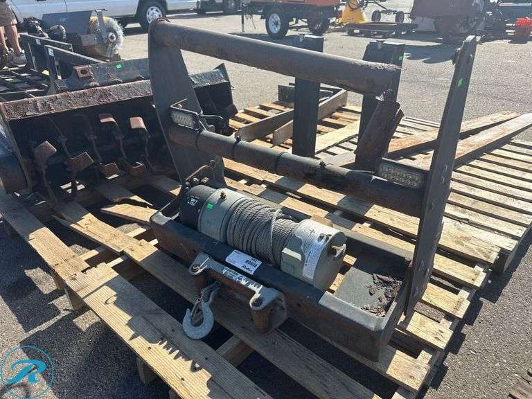 Ramsey RE-12,000 Winch with Mounting Frame - Roller Auctions