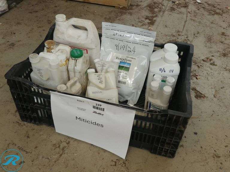 Tray of Miticides and Insecticides Including Judo, Kontos, Akari 5SC ...