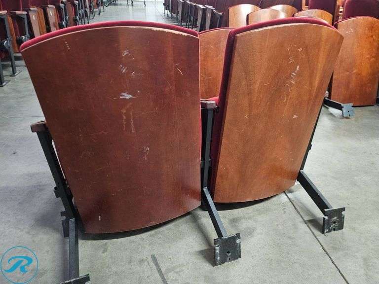 (4) Gates Concert Hall Wall Mount Seats From University of Denver ...