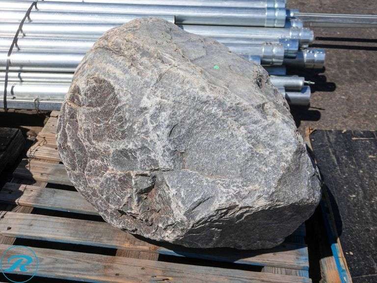 Large Natural Stone Boulder - Roller Auctions