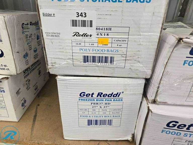 Get Reddi Food Storage and Freezer Bags - Roller Auctions