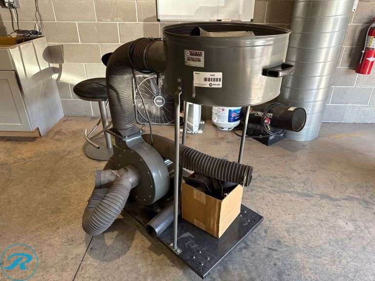 Central Machinery 2 HP 5 Micron 70-Gallon Dust Collector, 120VAC, 3450 ...