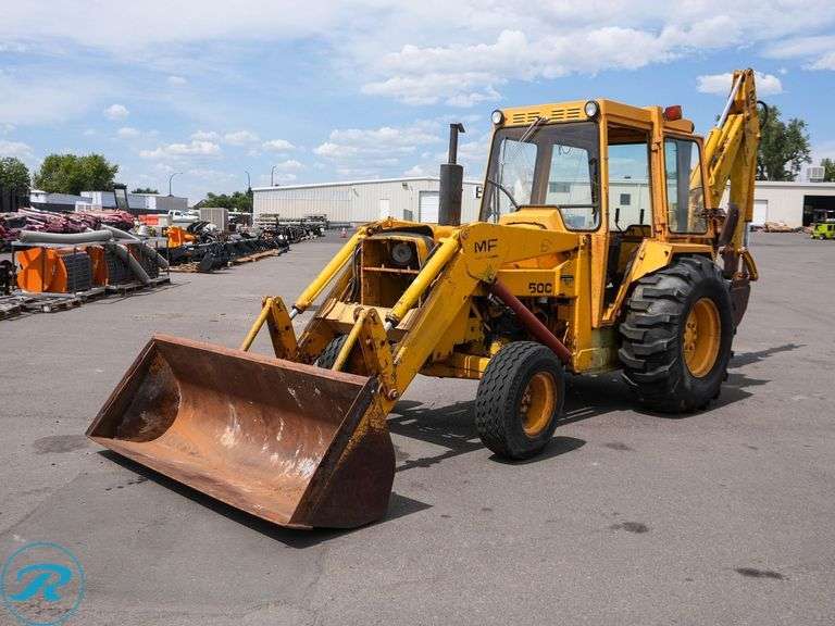 Massey Ferguson 50C MF 500 A Loader / Backhoe - Roller Auctions