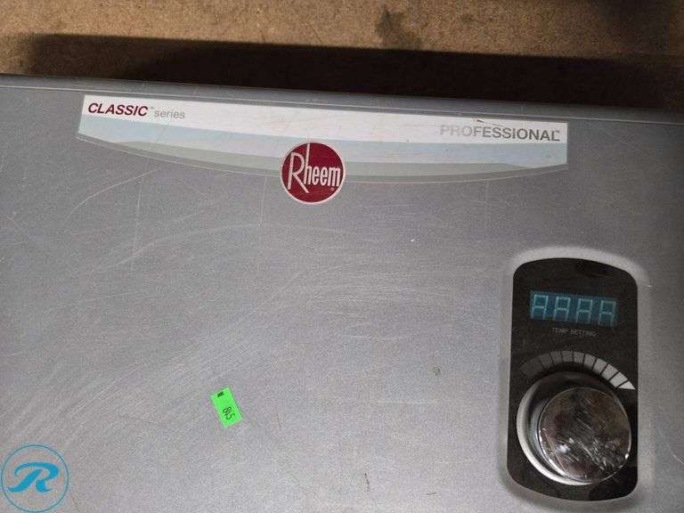 Rheem RTEX-36 Electric Tankless Water Heater, 36 kW, 240V - Roller Auctions