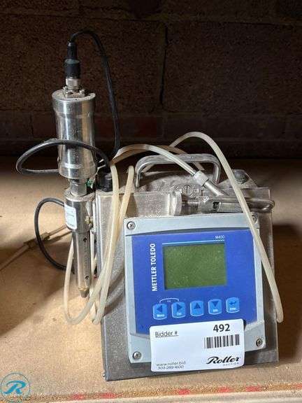 Mettler Toledo M400 with InFlow 724 Sensor Housing and Techne TE-8A ...