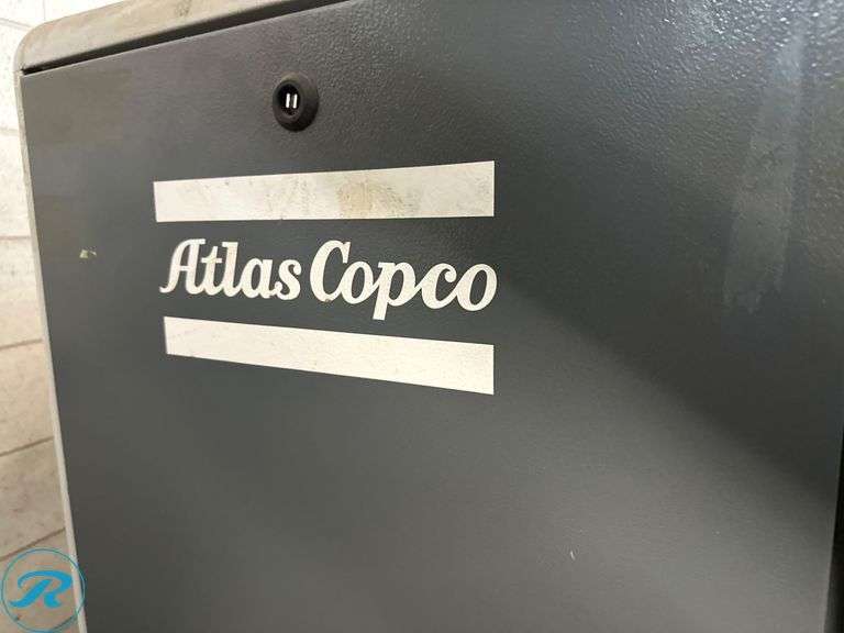 Atlas Copco GA18+ Rotary Screw Air Compressor On Stand With Casters ...