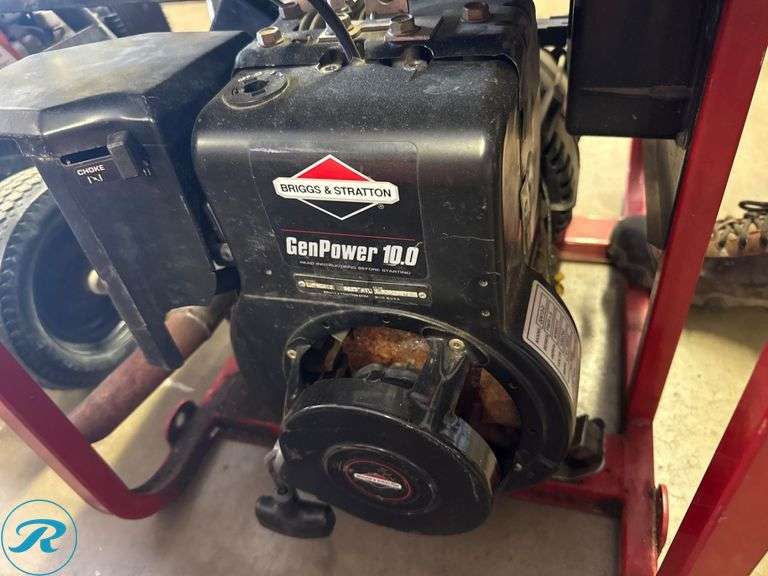 Generac 5000 Power Plus Portable Generator with Briggs & Stratton 10 HP ...