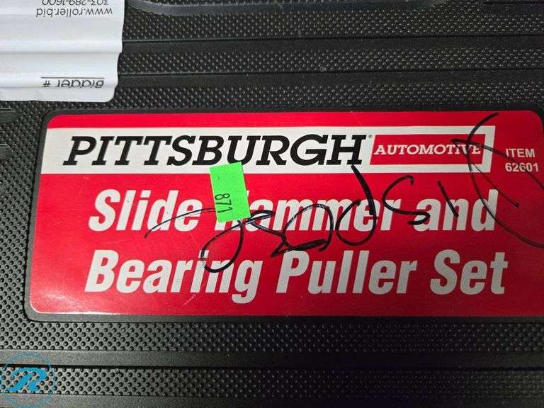Three Automotive Tool Sets: Pittsburgh Slide Hammer & Bearing Puller ...