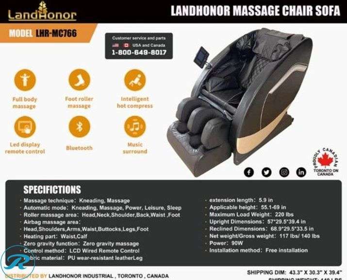 New Land Hero LHR-MC766 Massage Chair - Roller Auctions