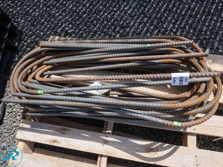Bundle of Steel Rebar, Various Lengths - Roller Auctions