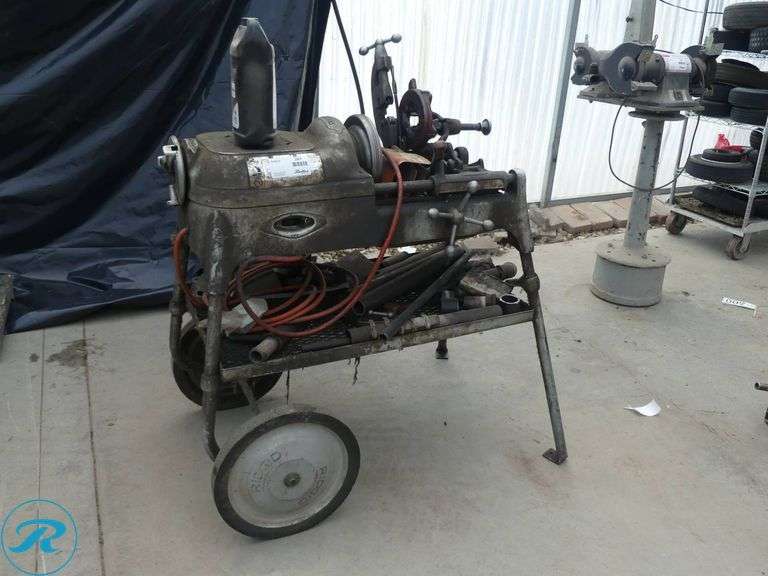 Ridgid 500 Portable Pipe Threading Machine, 120V - Roller Auctions