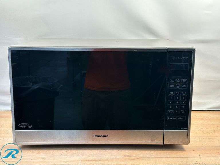 Panasonic: Genius Sensor 1250w Microwave- Used/ Missing Glass Microwave ...