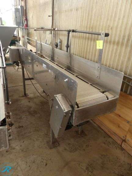 Water Tunnel, 96" x 30", 13" Belt, 110V - Roller Auctions