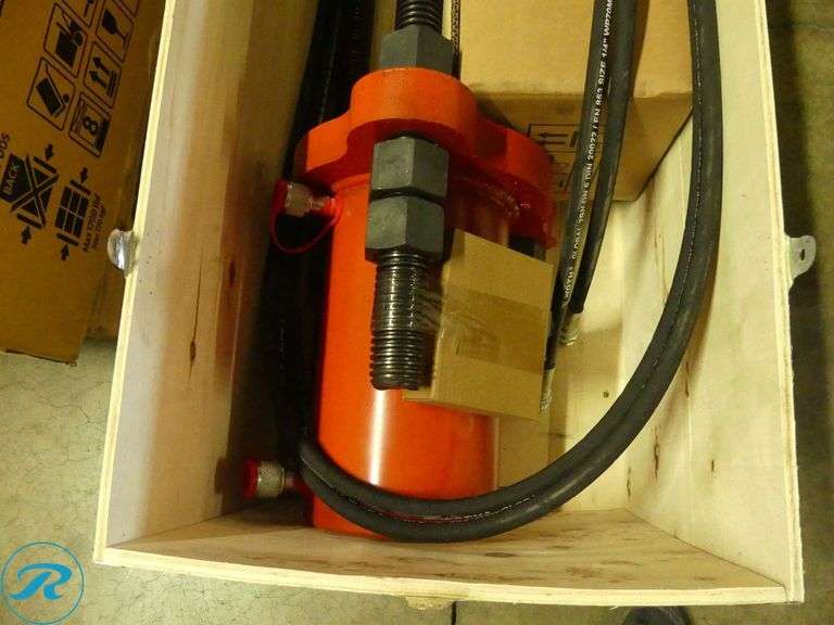 New Giyi YLJ100 Hydraulic Track Pin Press Machine, 110V - Roller Auctions