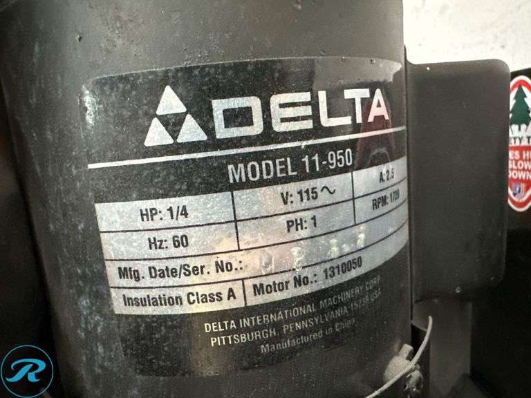 Delta 11-950 8″ Bench-Top Drill Press, 115V, 1/4 HP - Roller Auctions