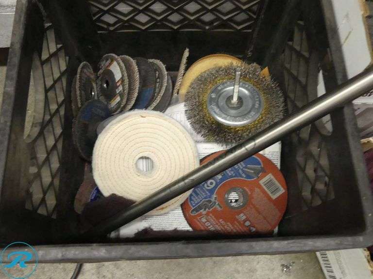 Abrasive Wheels, Buffing Pads, and Rolls of Scotch-Brite Material ...