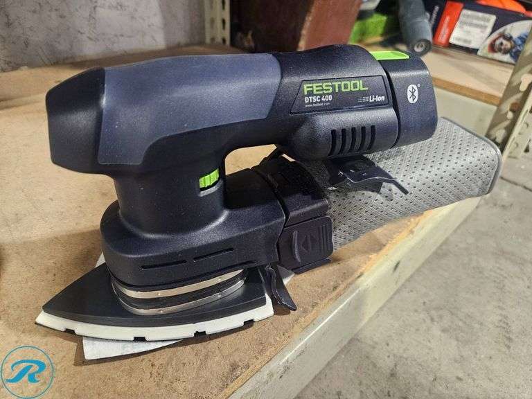 Festool DTSC 400 Cordless Delta Sander in SYS3 Storage Case - Roller ...