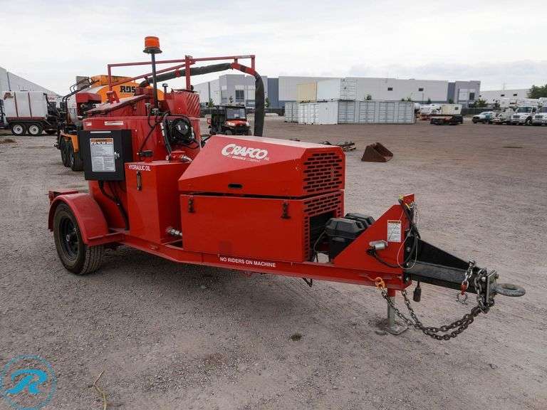 2018 Crafco SS125D Towable Crack Sealing Machine - Roller Auctions