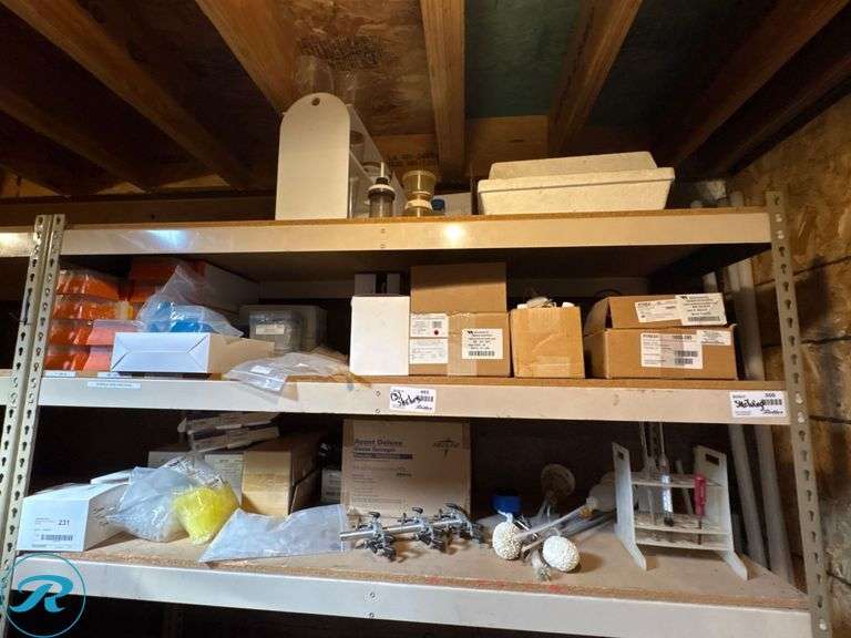Laboratory Supplies Assortment Including Scilogex DispensMate Plus ...