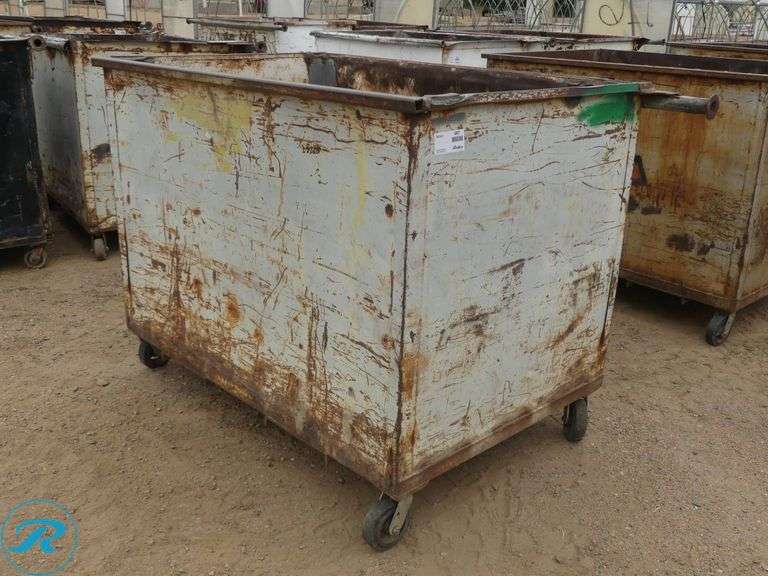 Trash Dumpster on Casters - Roller Auctions