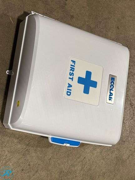 Ecolab First Aid Kit with Wall Mount - Roller Auctions