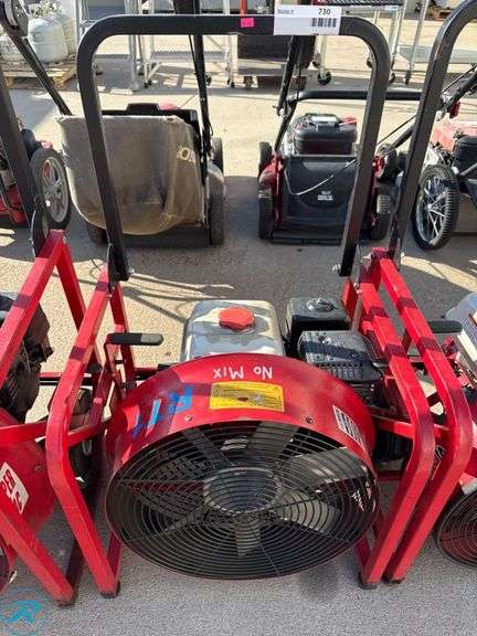Super Vac 718G4-H Ventilation Fan with Honda GX200 Engine - Roller Auctions