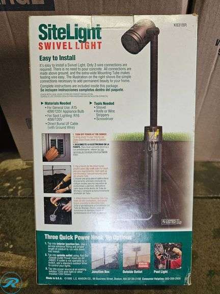 (15) Red Dot SiteLight Swivel Light Kits, Model K831BR - Roller Auctions