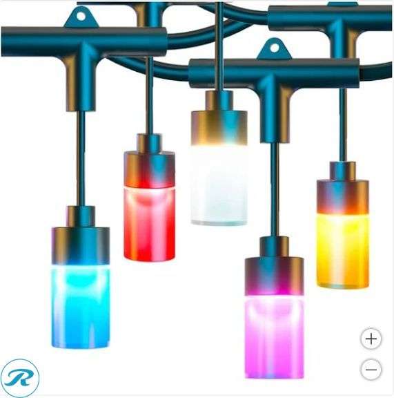 Atomi Smart: Wi-Fi Color String Lights, 48ft- New - Roller Auctions