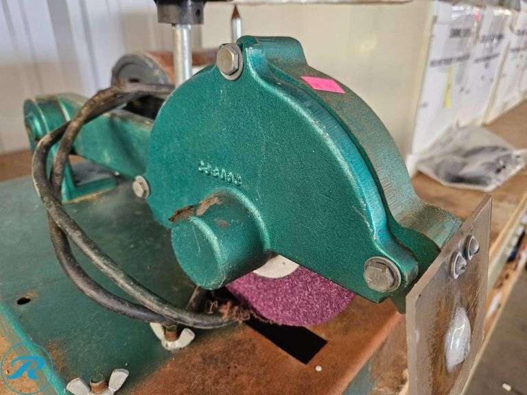 Foley-Belsaw Model 338 Bench Grinder with Motor - Roller Auctions