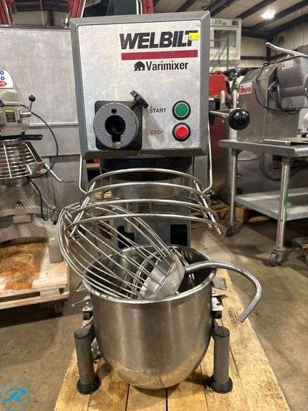 Welbilt Varimixer Model W20 Mixer with Stainless Steel Bowl and ...