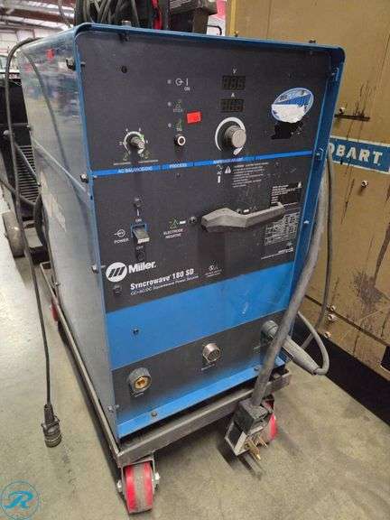 Miller Syncrowave 180 SD AC/DC Squarewave Power Source Welding Machine ...