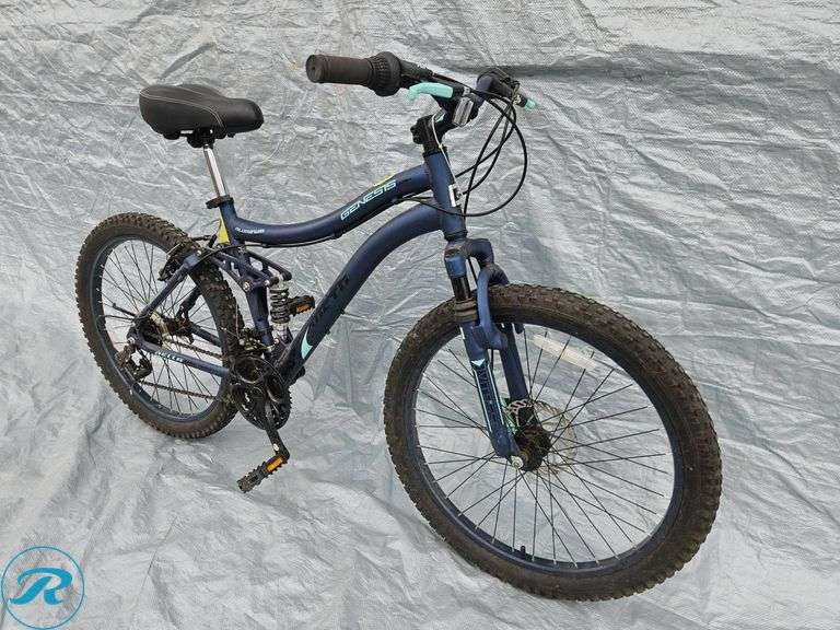 Genesis Bella Full Suspension Mountain Bike, Front Disc Brake - Roller ...
