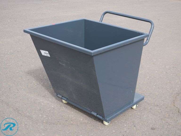 (2) New Self-Dumping Trash Carts - Roller Auctions