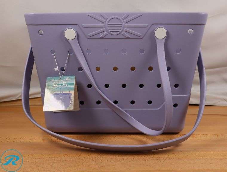 Beachcomber Bag, Purple - New - Roller Auctions