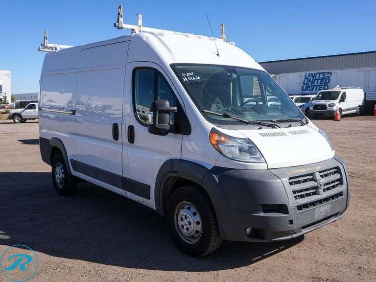 2017 Ram ProMaster 2500 High Roof FWD Cargo Van - Roller Auctions