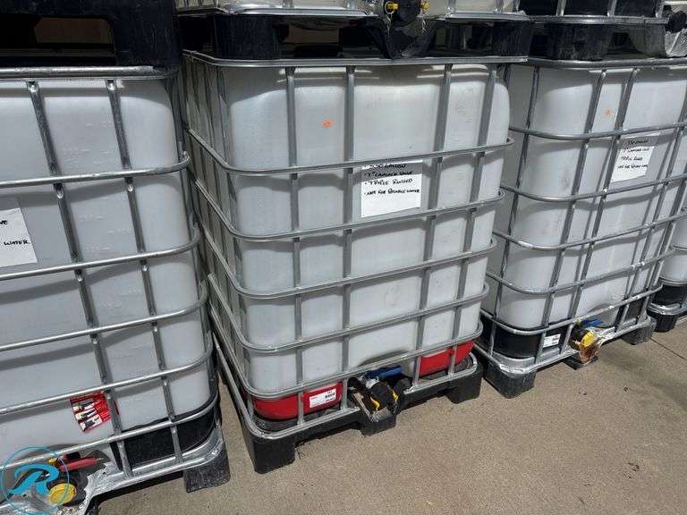 330-Gallon Triple-Rinsed IBC Tote with 2-Inch Camlock Valve (Not for ...