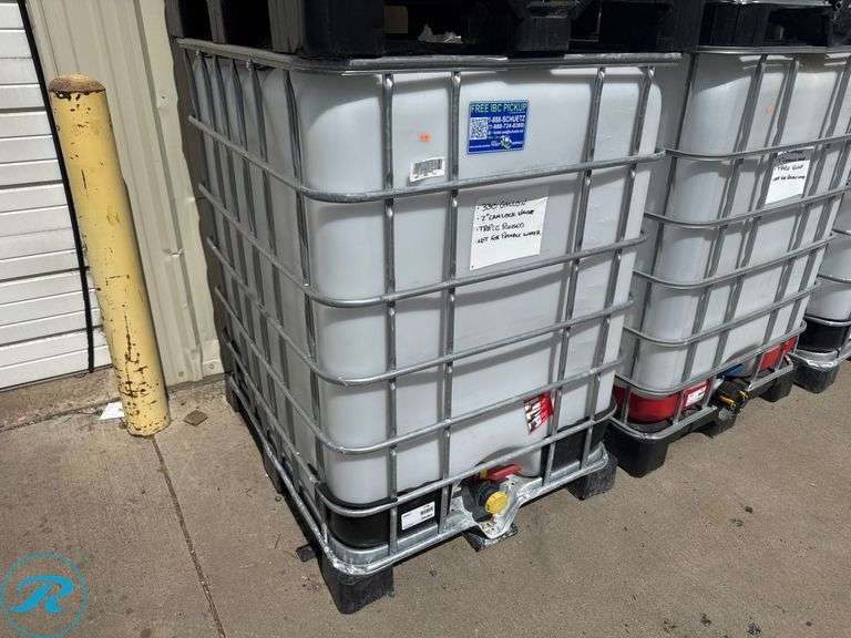 330-Gallon Triple-Rinsed IBC Tote with 2-Inch Camlock Valve (Not for ...