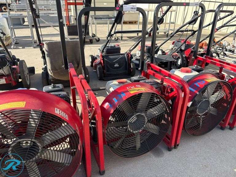 Super Vac 718G4-H Ventilation Fan with Honda GX200 Engine - Roller Auctions